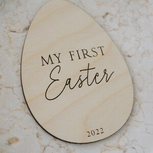 My First Easter Sign, First Easter Sunday Plaque, Baby Holiday Gift ...