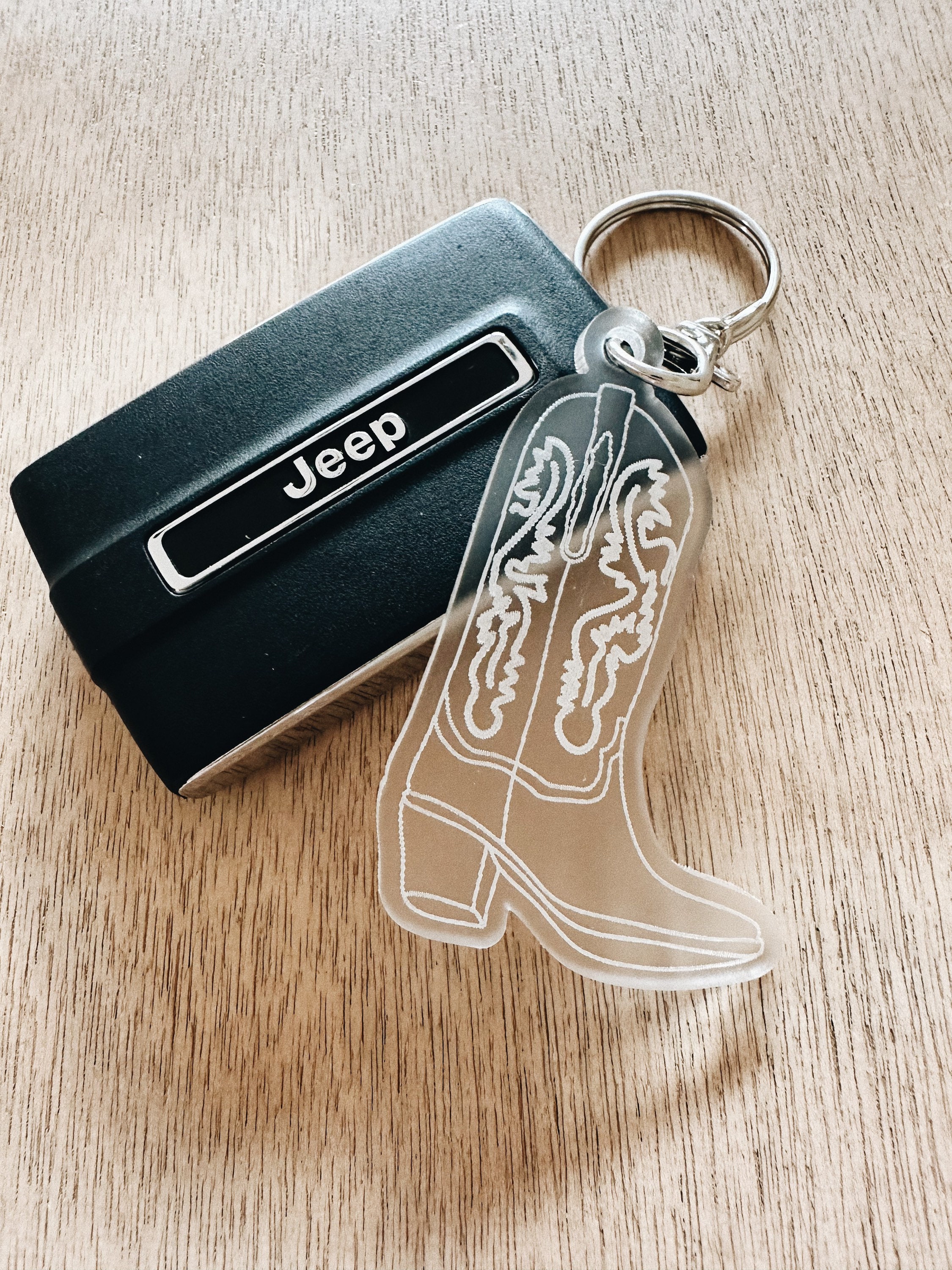 Cowboy Boots Keychain Last Rodeo Party Favors Hoe Down Party - Etsy