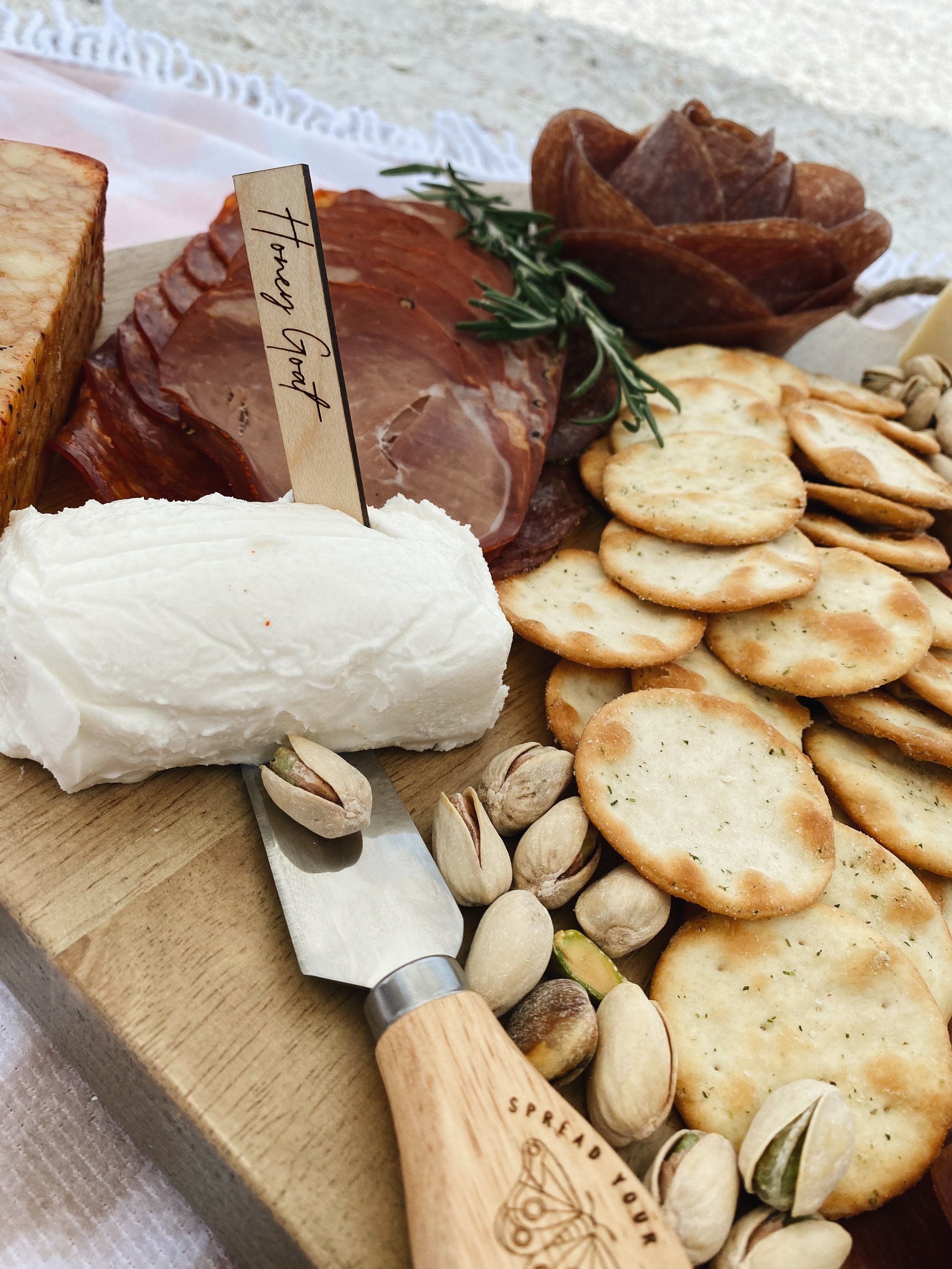 Charcuterie Board Wood Markers Grazing Table Stick Cheese - Etsy