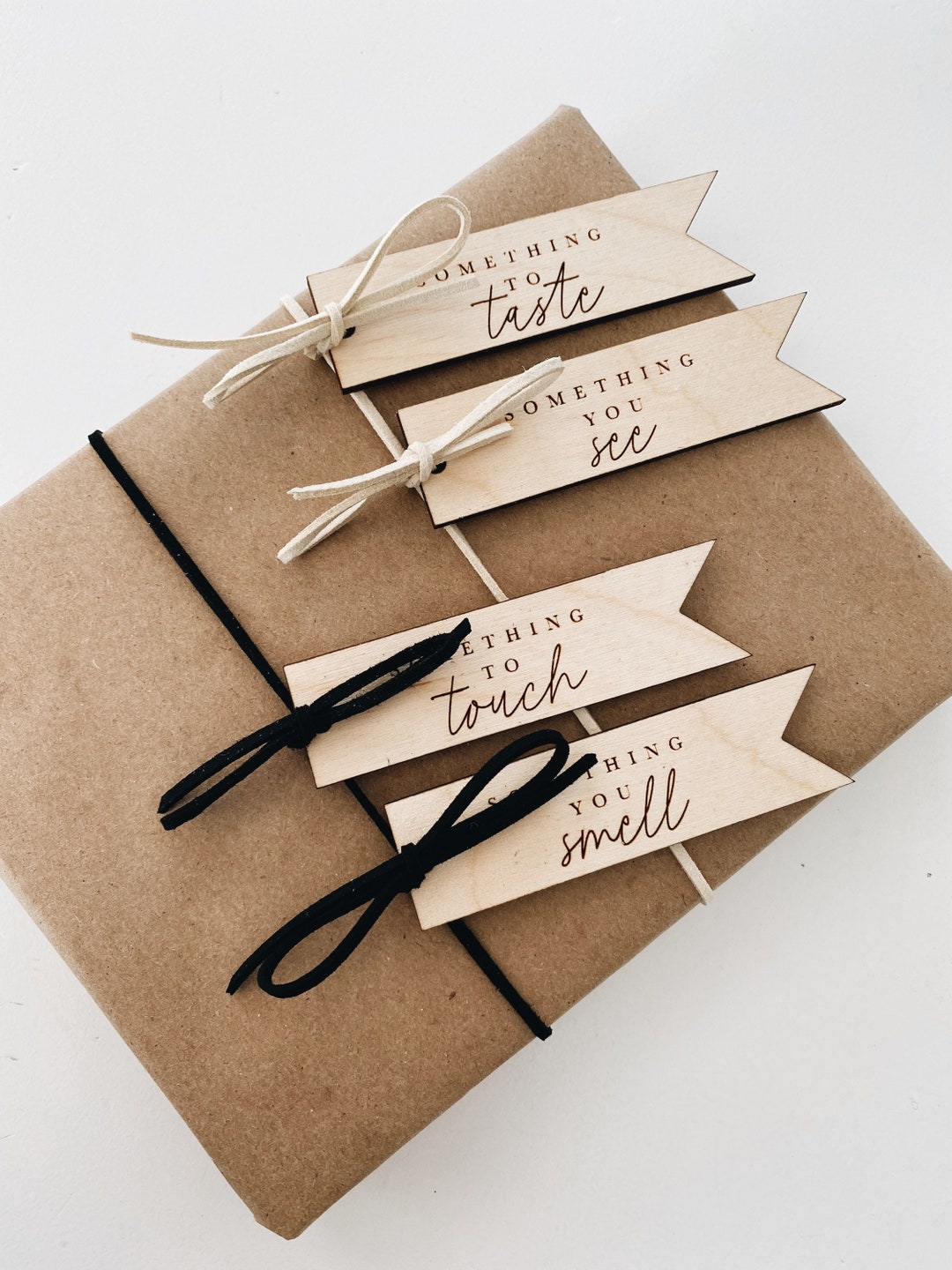 SET OF 4 Senses Gift Tags, Easter Basket, Taste See Touch Smell, Gift ...