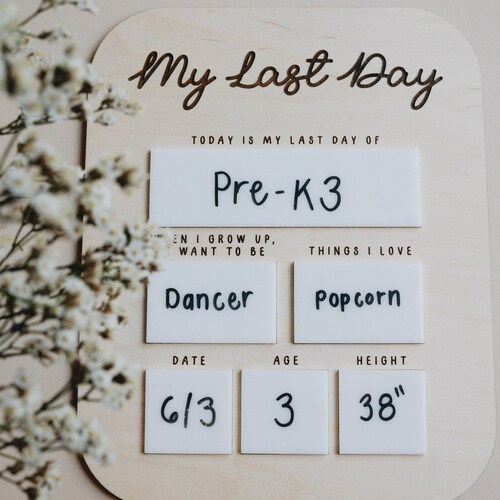 Boho Rainbow First Day of School Sign Printable Girl Back to - Etsy