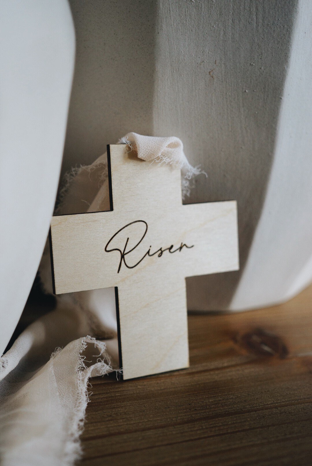 He is Risen Cross Easter Sunday Gift Tag Gift Basket Cross - Etsy