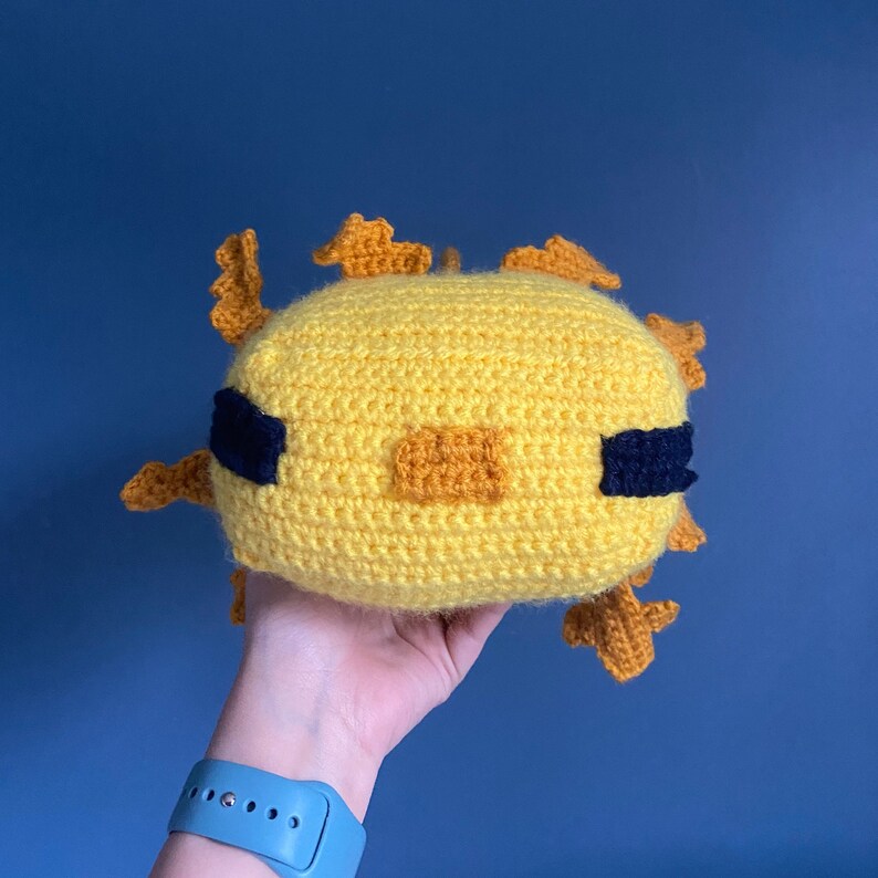 Minecraft Axolotl Crochet Axolotl Amigurumi Plushie | Etsy