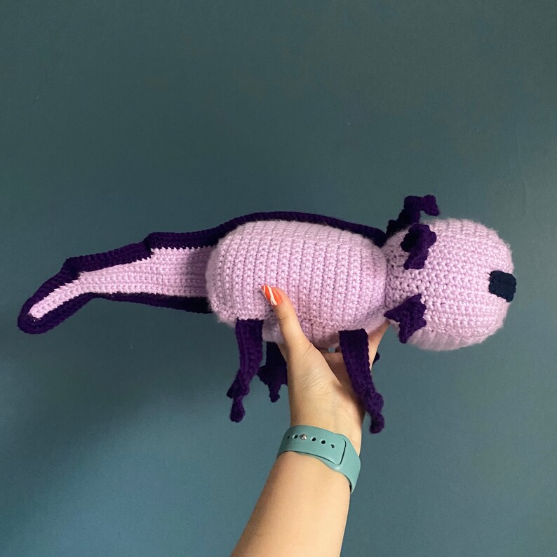 Minecraft Axolotl Crochet Axolotl Amigurumi Plushie - Etsy
