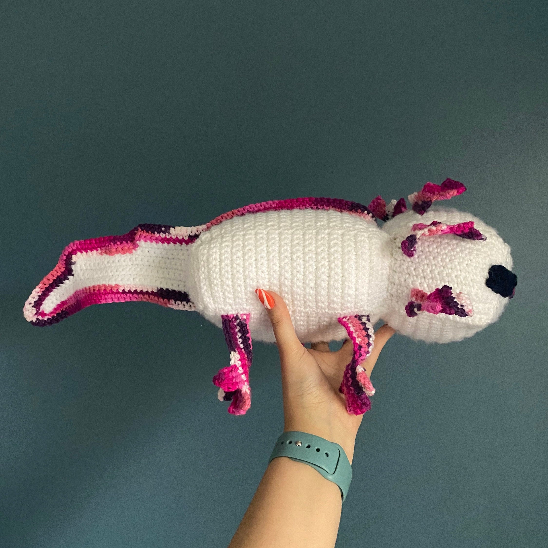 Minecraft Axolotl Crochet Axolotl Amigurumi Plushie - Etsy