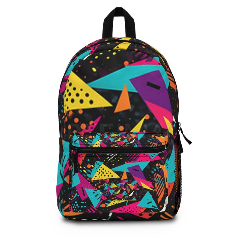 Funky 80s Backpack - Etsy