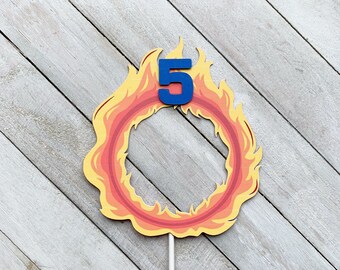 Hot wheels cake topper | Etsy