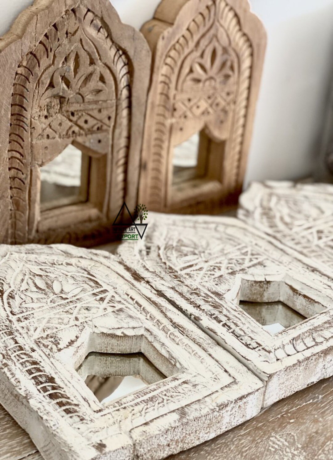 Old Indian Temple Mirror , Reclaimed Mirror, Antique ,home Decor ...