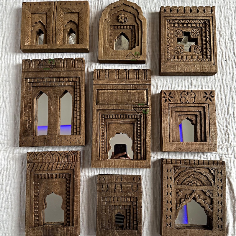 Indian Mirrors for Art - Etsy