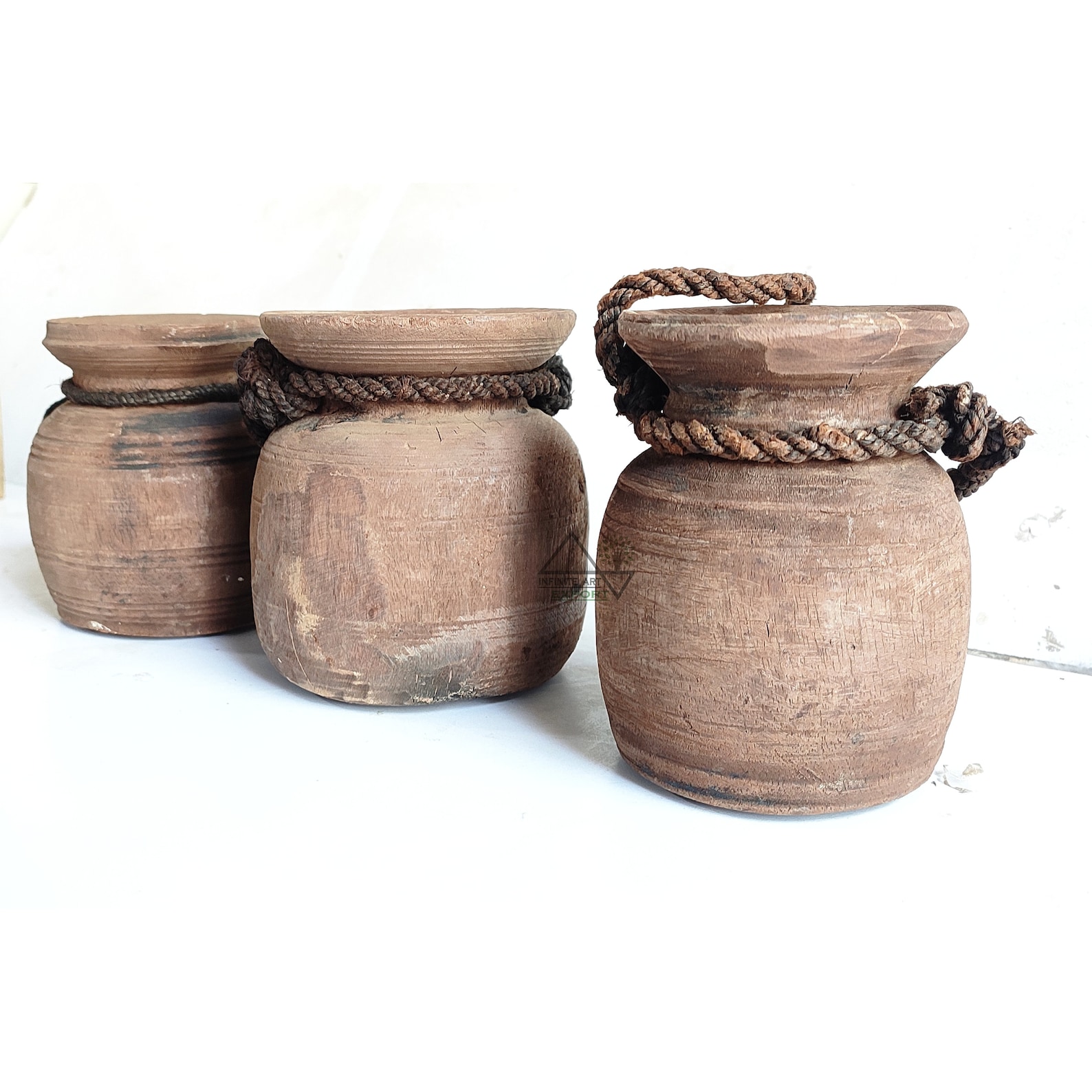 Antique Wooden Himachal Water Pot /himachal Pots / Indian Pots - Etsy