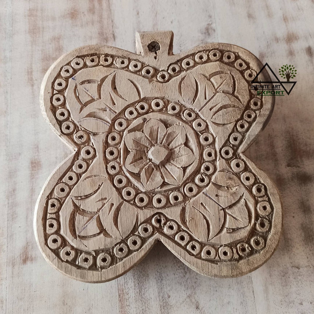 Wooden Spice Box, Indian Spice Box, Old Spice Box, Carved Box for Spice ...