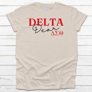Delta Dear, Delta Sigma Theta, 1913, Sorority, Greek T-shirt - Etsy