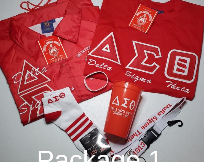 Delta Sigma Theta Crossing Gift Package, DST, Sorority, Greek Gift T ...