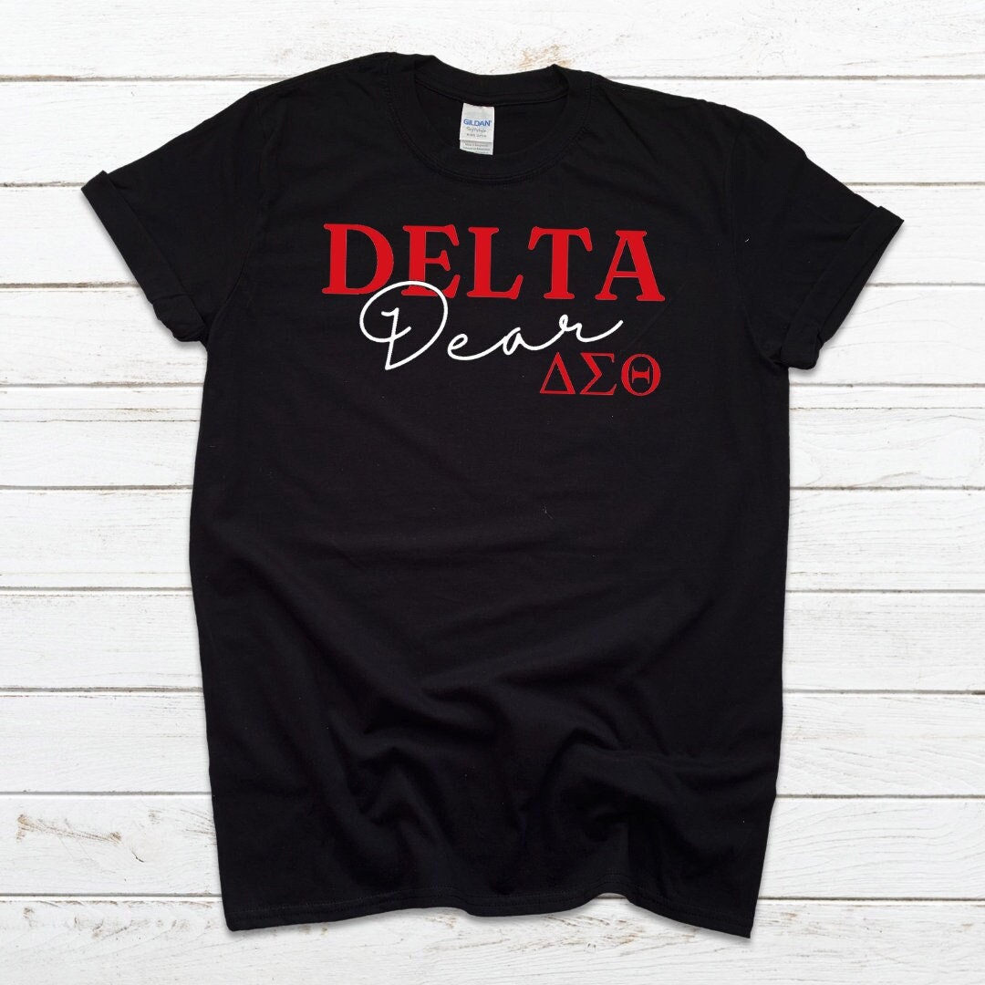 Delta Dear, Delta Sigma Theta, 1913, Sorority, Greek T-shirt - Etsy