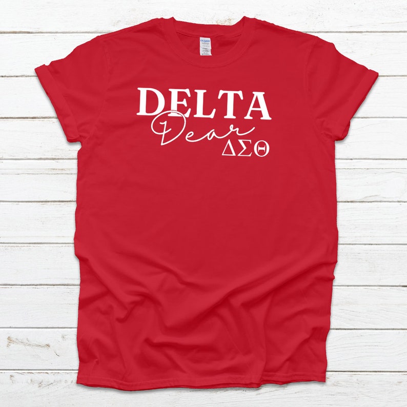 Delta Dear, Delta Sigma Theta, 1913, Sorority, Greek T-shirt - Etsy