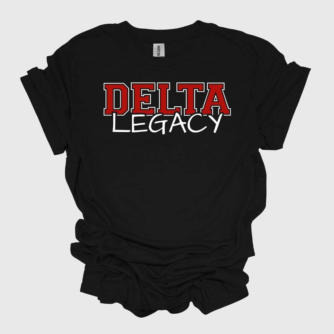 Delta Sigma Theta Legacy Unisex Softstyle T-shirt, Delta Sigma Theta ...