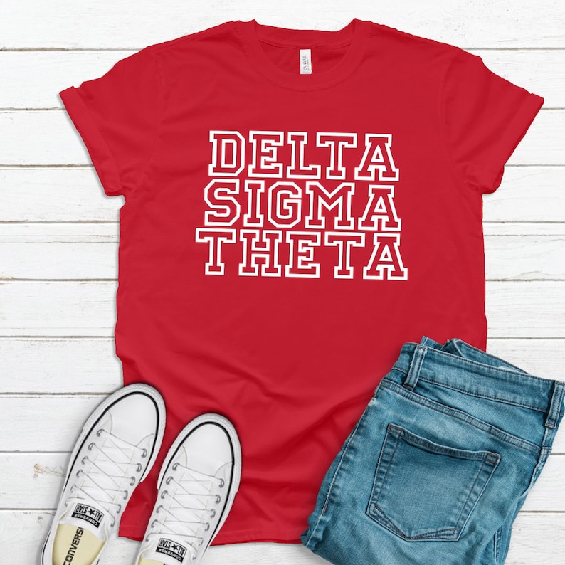 Delta Sigma Theta, DST, Sorority, Greek T-shirt - Etsy