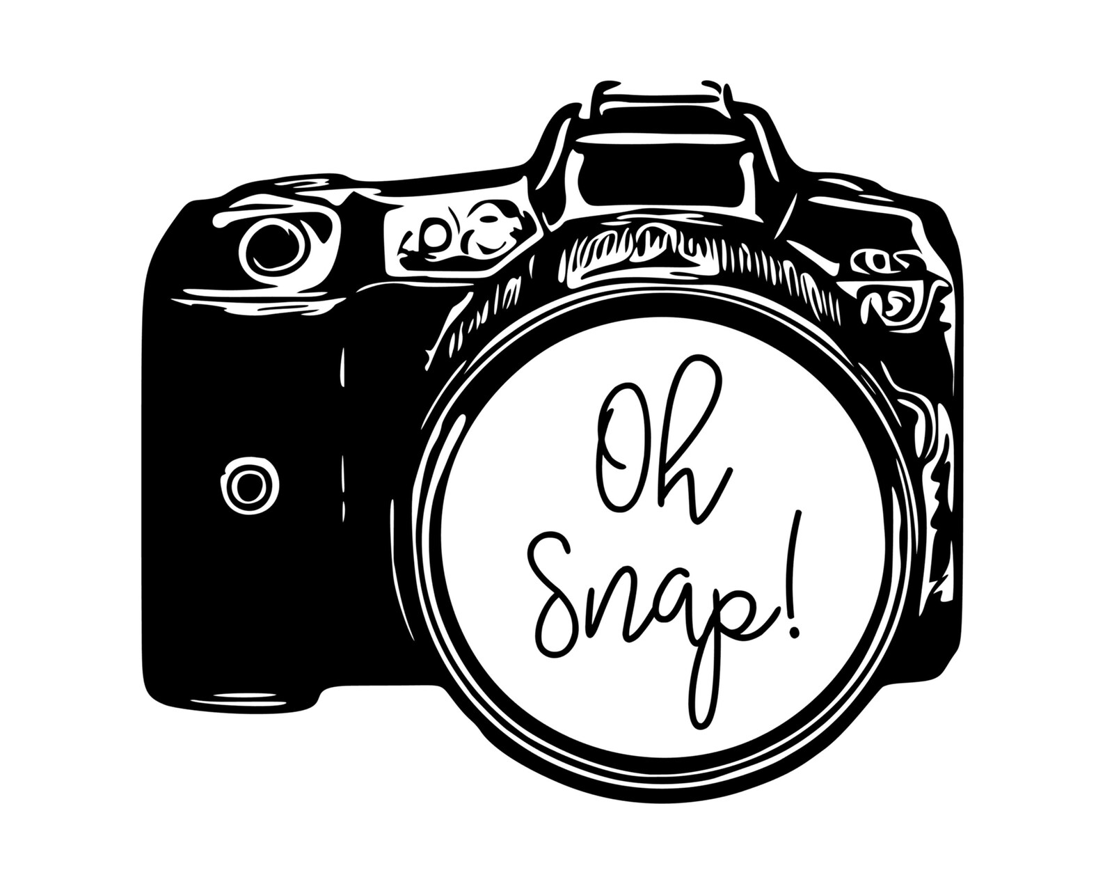 Oh Snap Camera Photographer Svg Png Jpg Funny Saying - Etsy