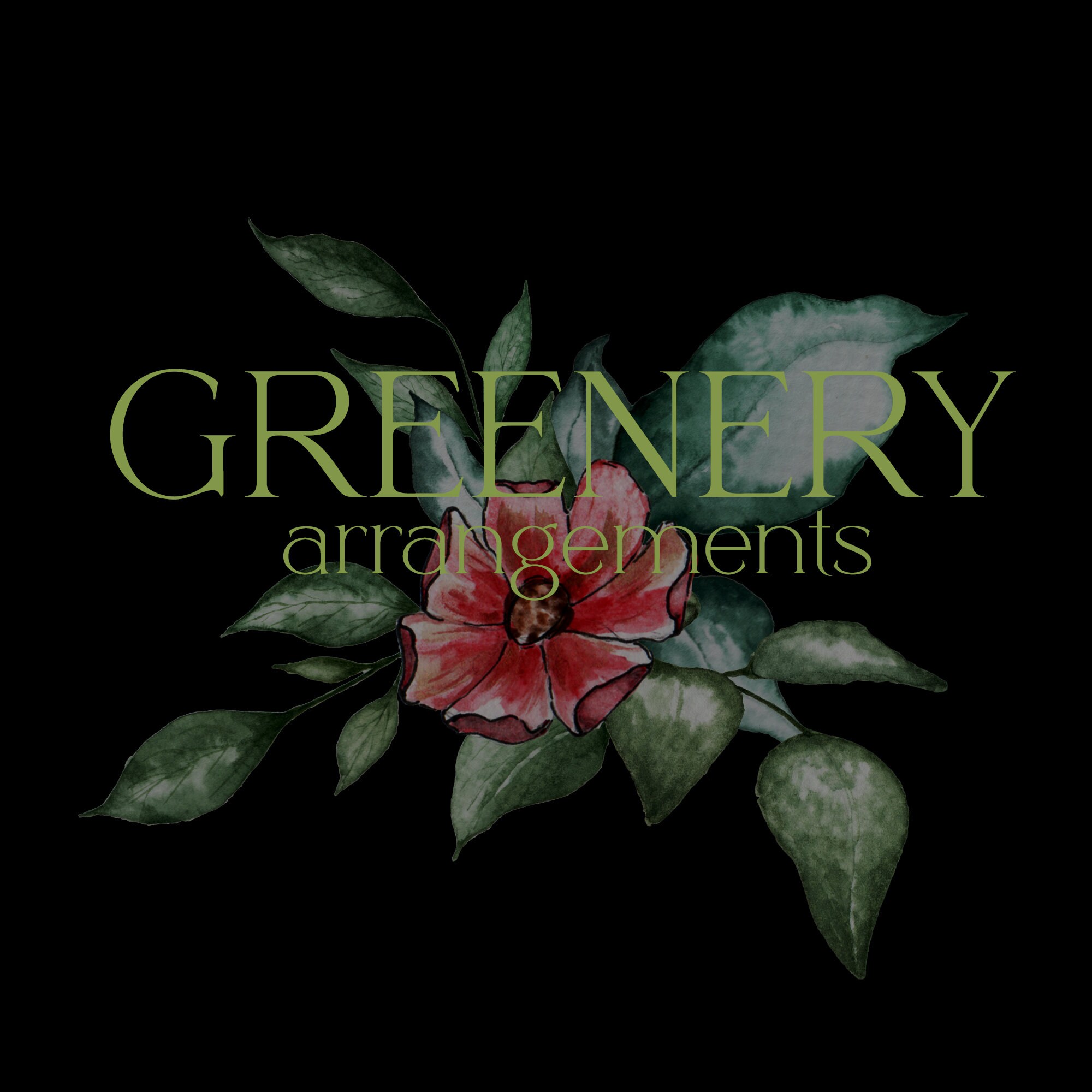 Wild Greenery Clipart - Etsy