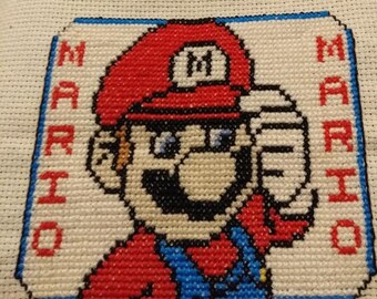Super Mario Cross Stitch - Etsy UK