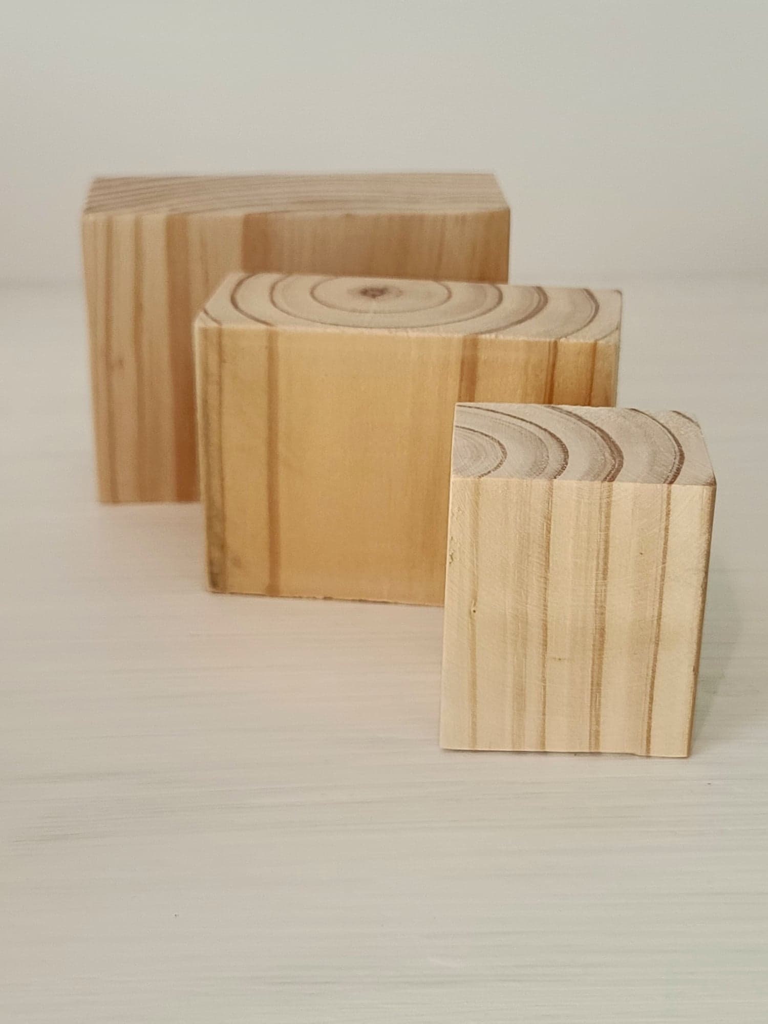 6 Unfinished Chunky Wooden Block Set Ready to Paint for Wood Crafts - Etsy