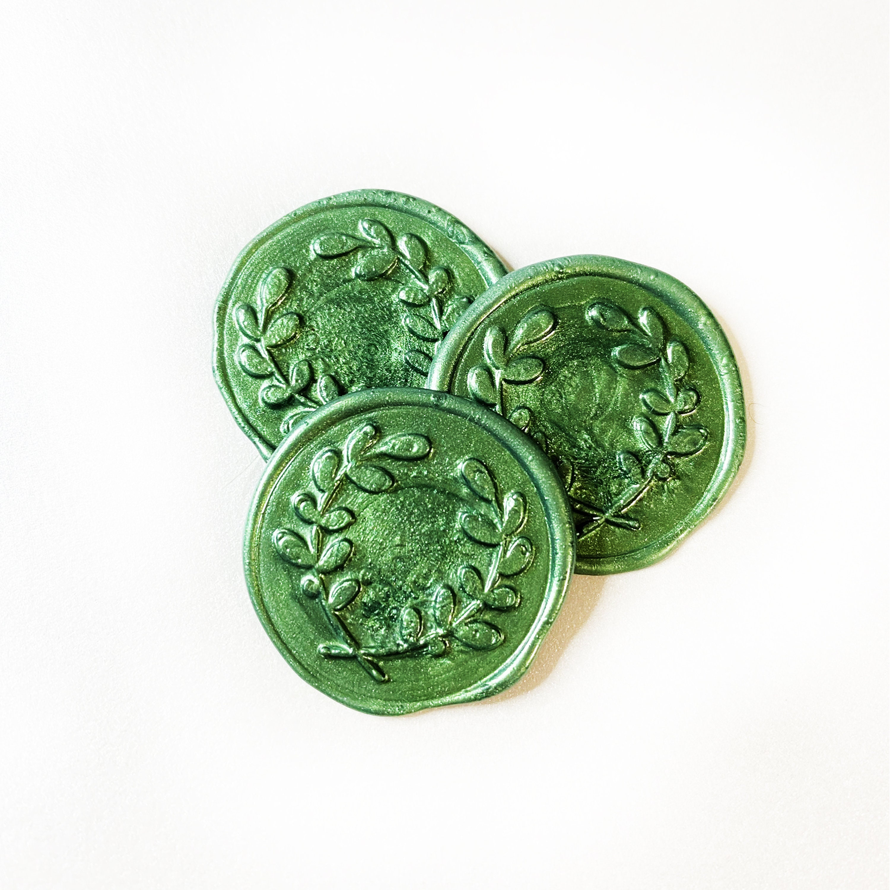 Green Spring Botanical Wedding Wax Seal Sticker, Self Adhesive Wax ...