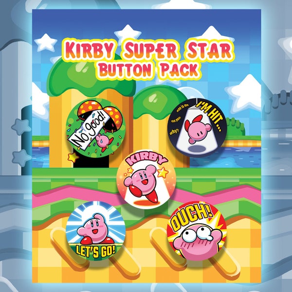 Kirby Super Star - Etsy
