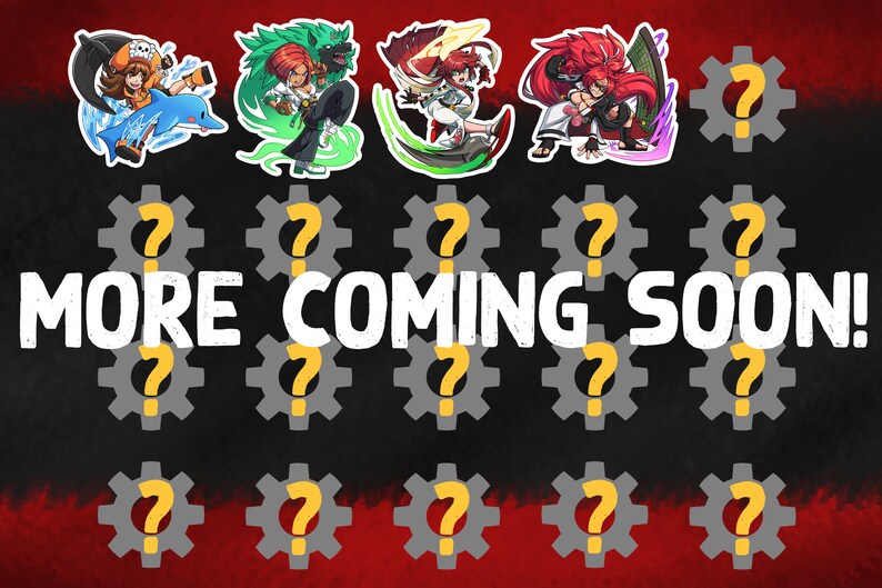 Guilty Gear Strive Sticker Series Sworderailer - Etsy