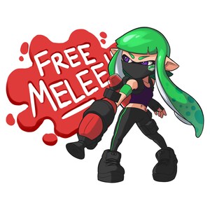 FREE MELEE Sticker Set and Poster - Etsy
