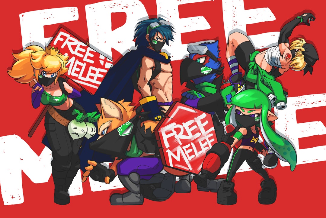 FREE MELEE Sticker Set and Poster - Etsy
