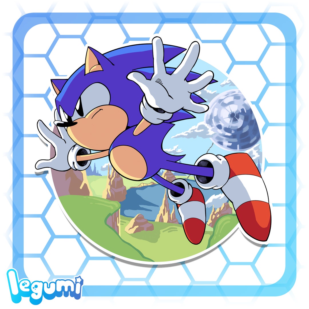 Sonic CD Sticker - Little Planet - Etsy