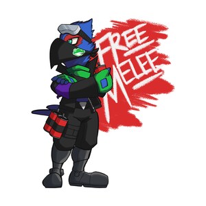 FREE MELEE Sticker Set and Poster - Etsy