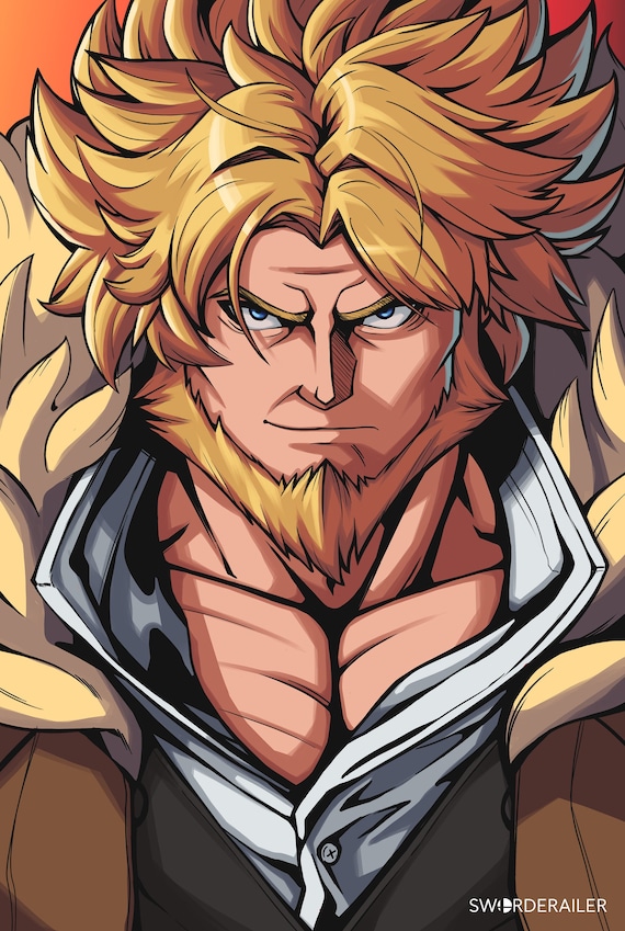 Leo Whitefang Guilty Gear Strive Poster | Etsy