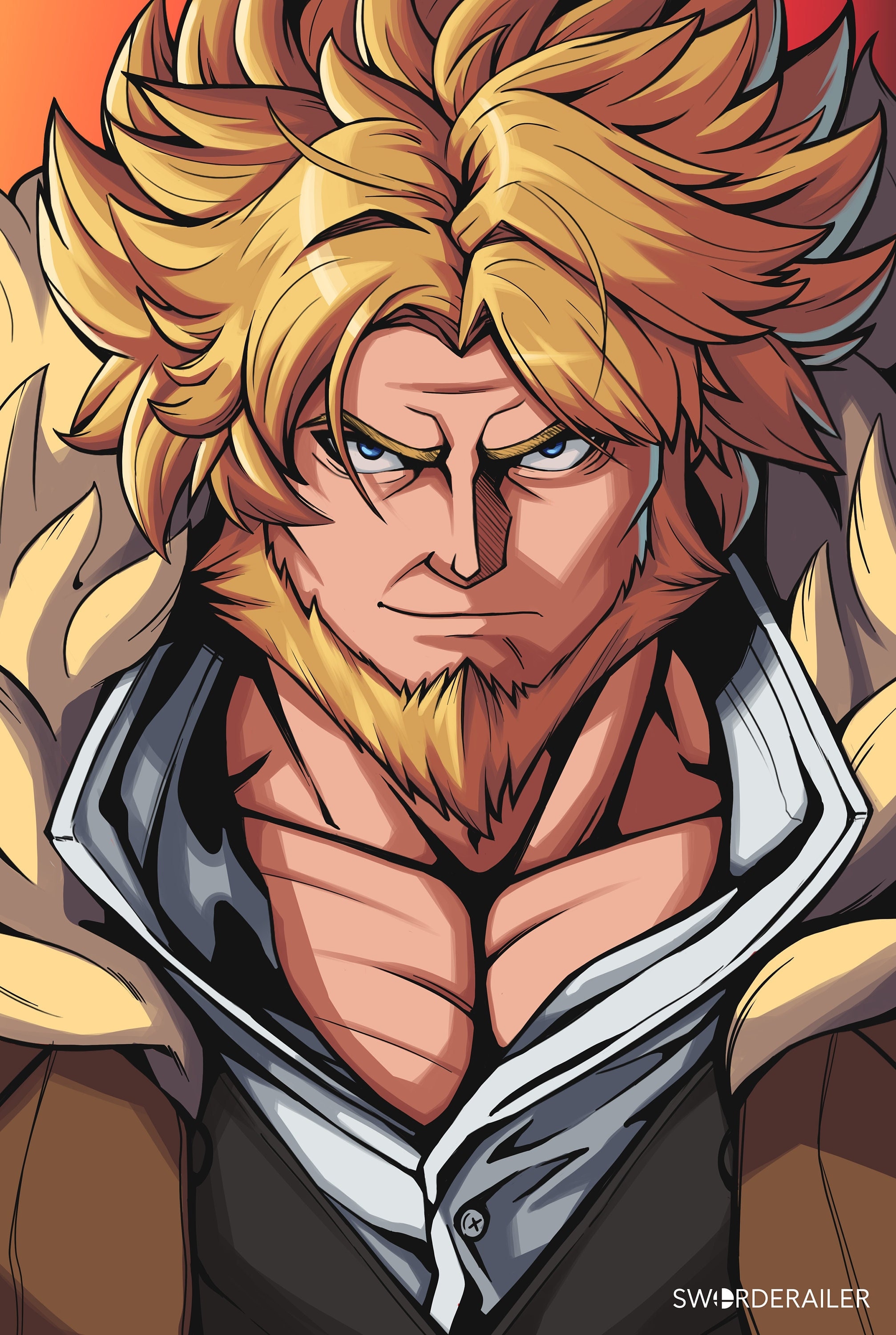 Leo Whitefang Guilty Gear Strive Poster - Etsy