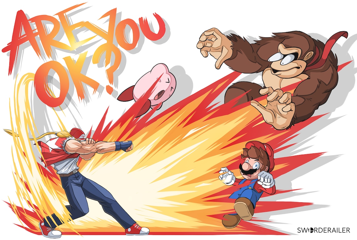 Terry Bogard Buster Wolf Ultimate Poster | Etsy