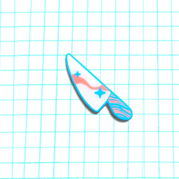 Trans Pride Knife - Etsy