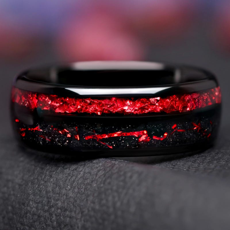 Men Jade Rings Black - Etsy