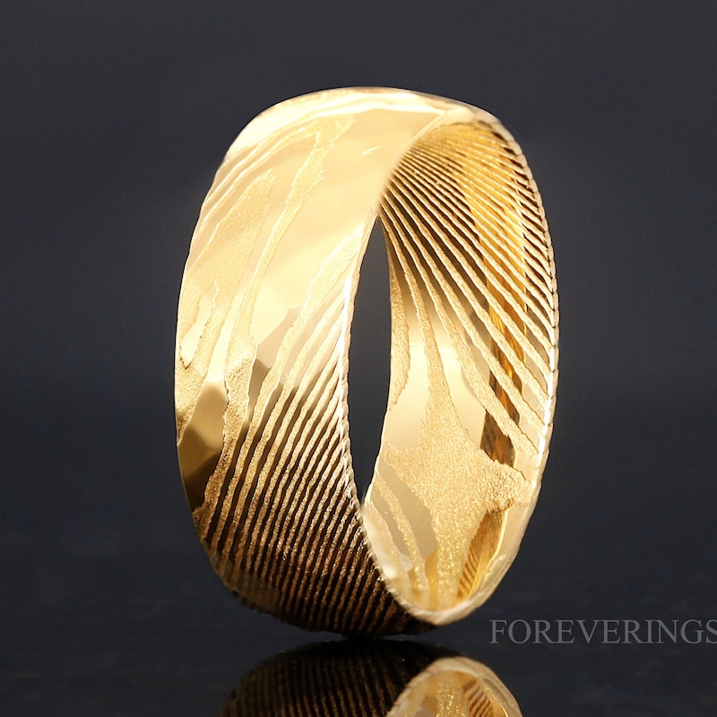 Damascus Ring - Etsy