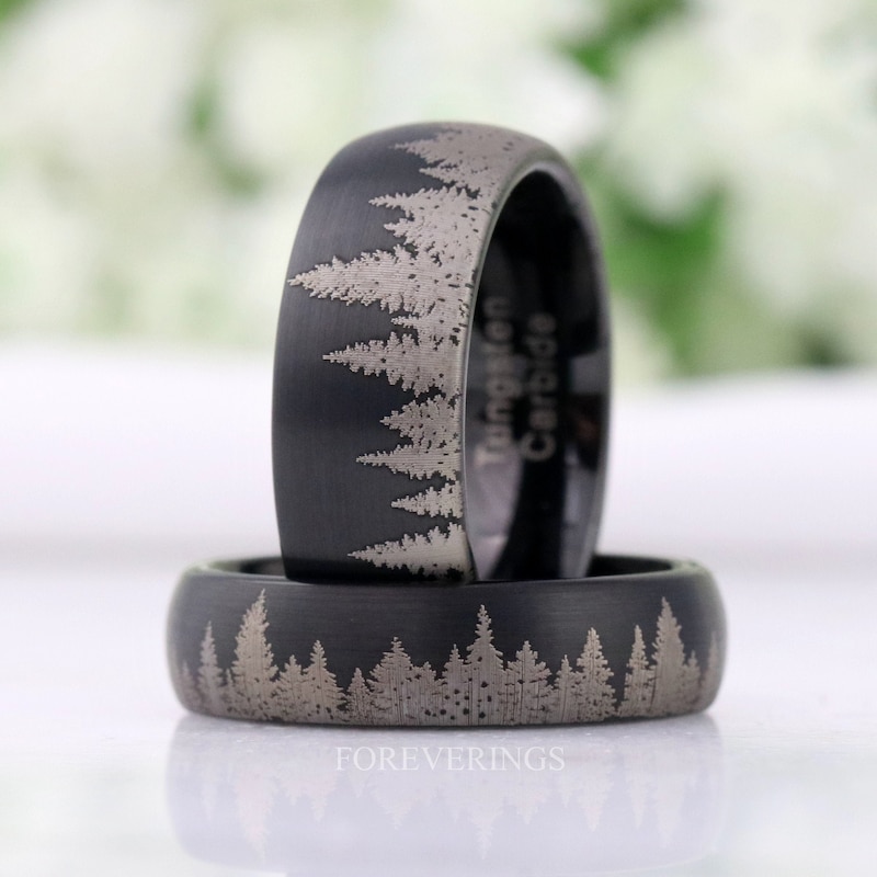 Tree Wedding Ring - Etsy