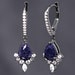 Great Rift Nebula Earrings, Starry Night, Dangle Drop, Galaxy Space ...