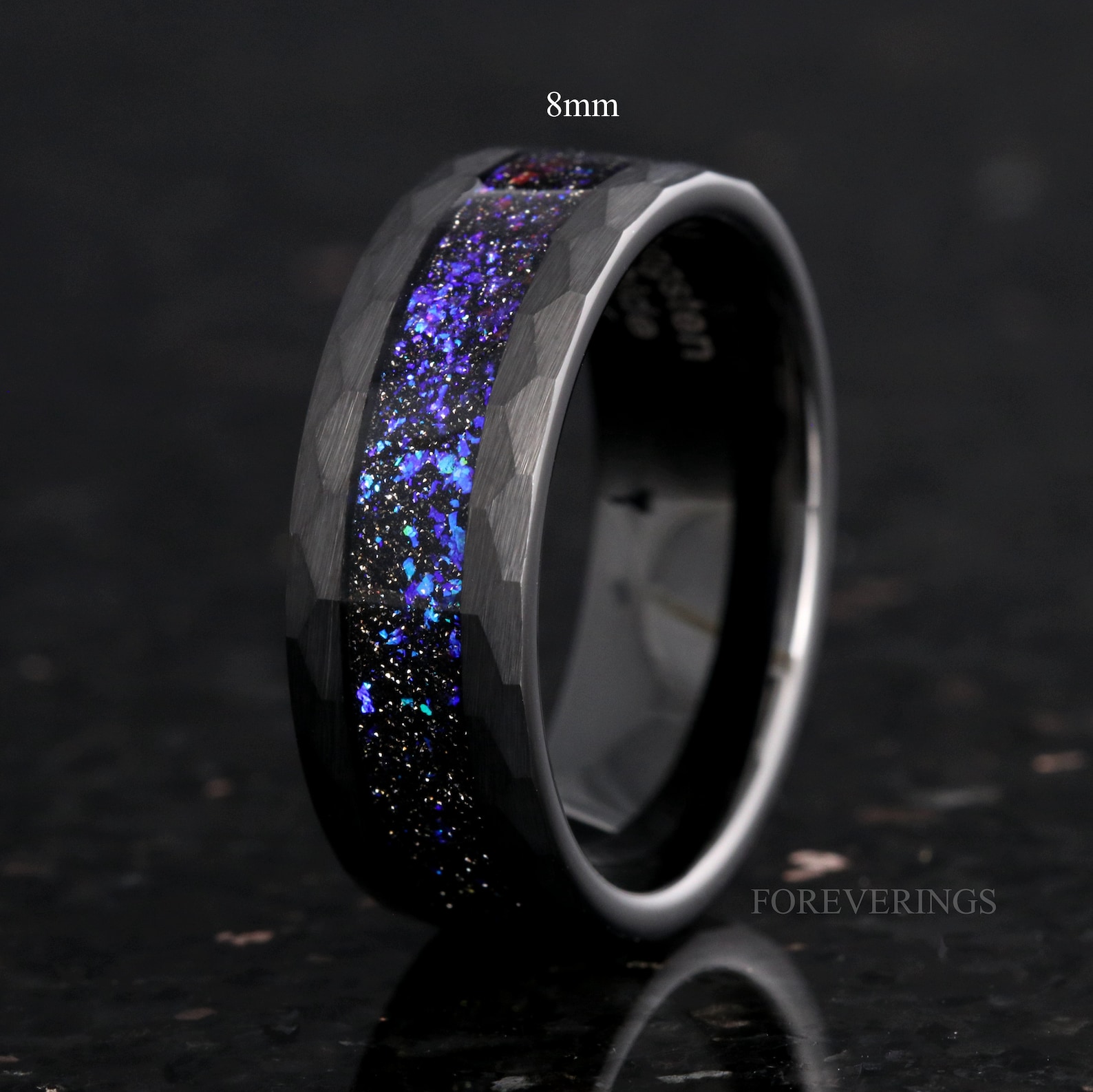 Orion Nebula Ring Set His and Hers Wedding Band Sapphire - Etsy