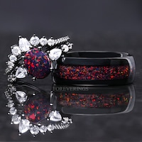 Gothic Wedding Rings - Etsy