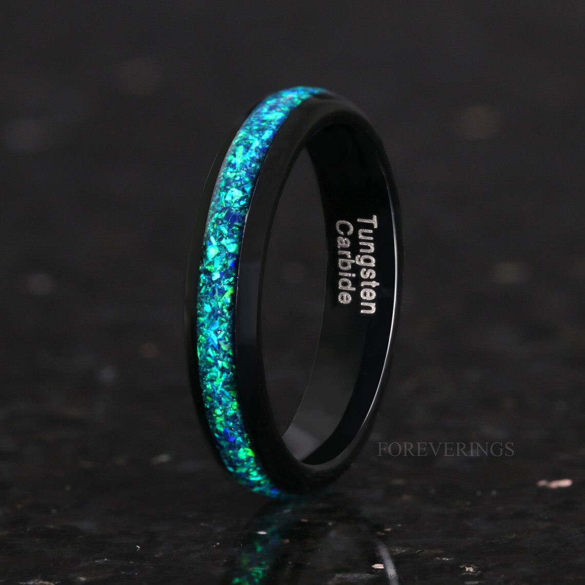 Emerald Coast Ring Set His and Hers Tungsten Wedding Band - Etsy