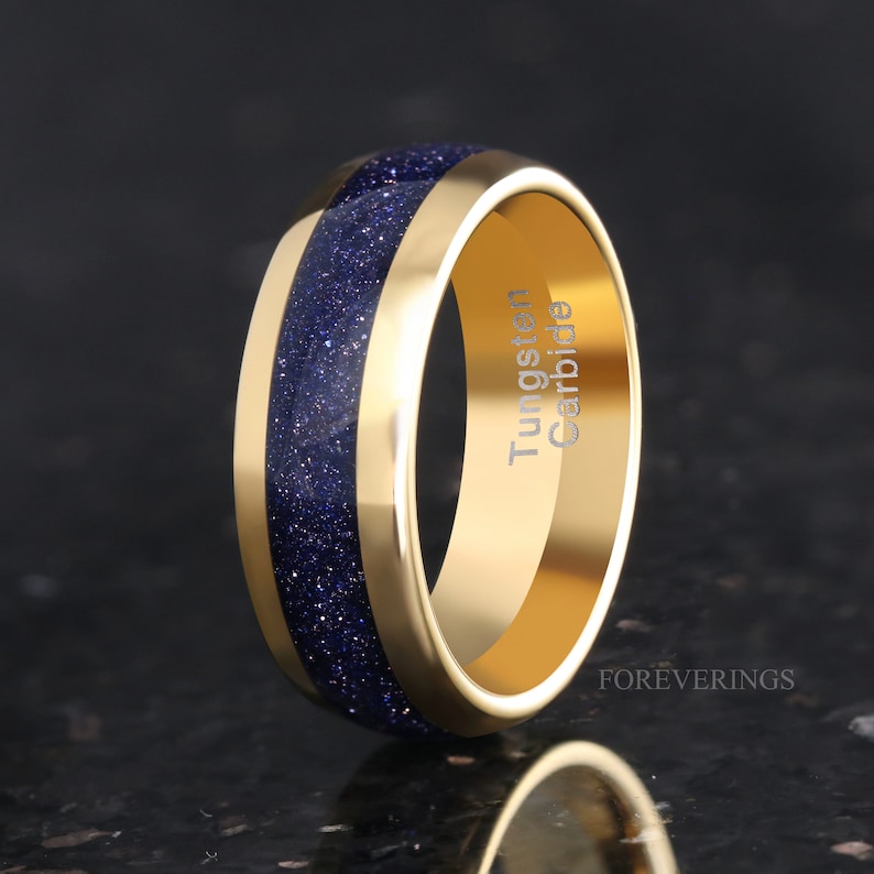 Great Rift Nebula Ring Set His and Hers Wedding Band - Etsy