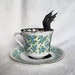 Blue Flower Demon Teacup - Etsy