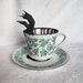Blue Flower Demon Teacup - Etsy