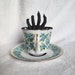 Blue Flower Demon Teacup - Etsy