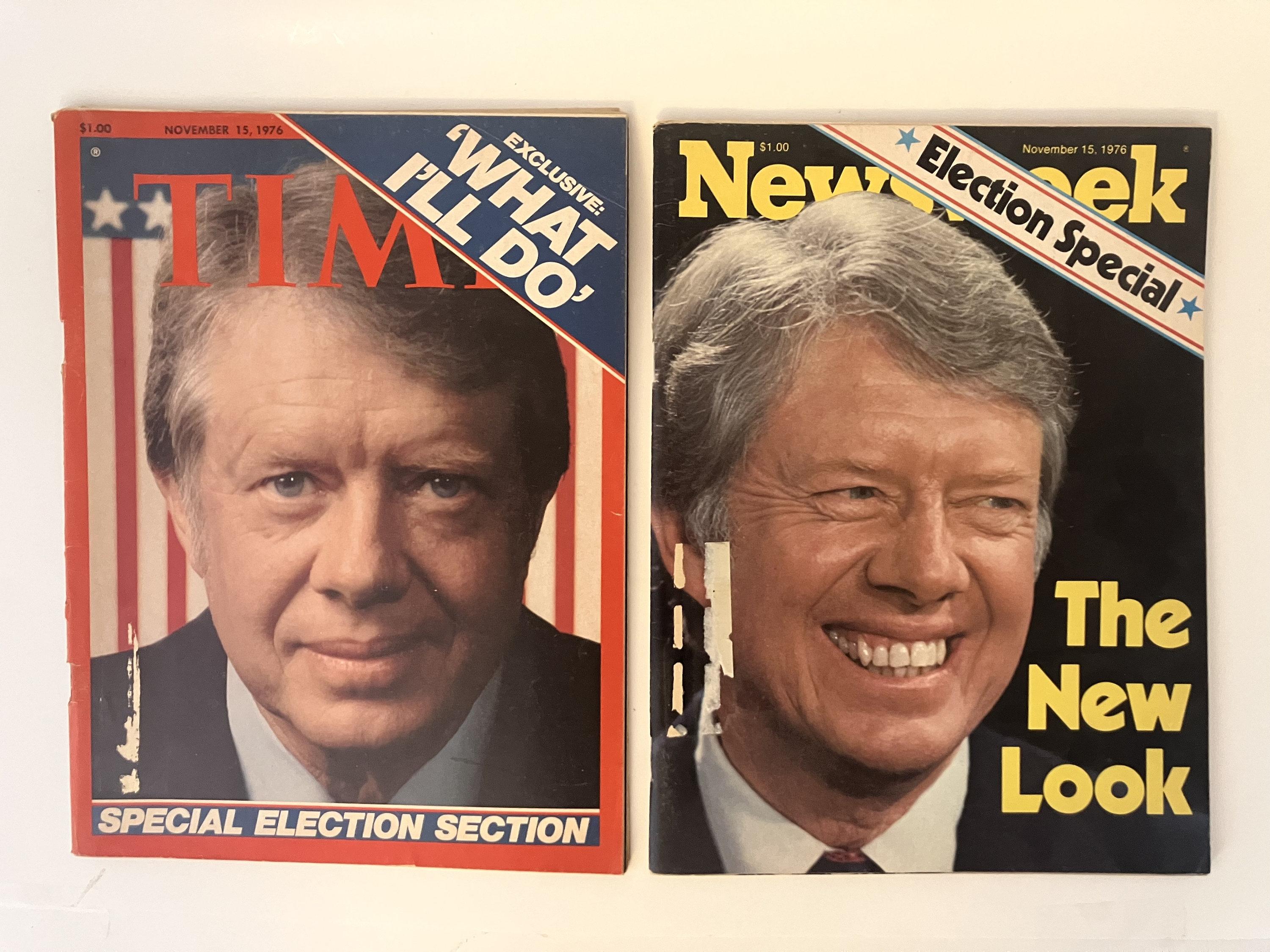Newsweek & Time Jimmy Carter Covers November 1976 - Etsy