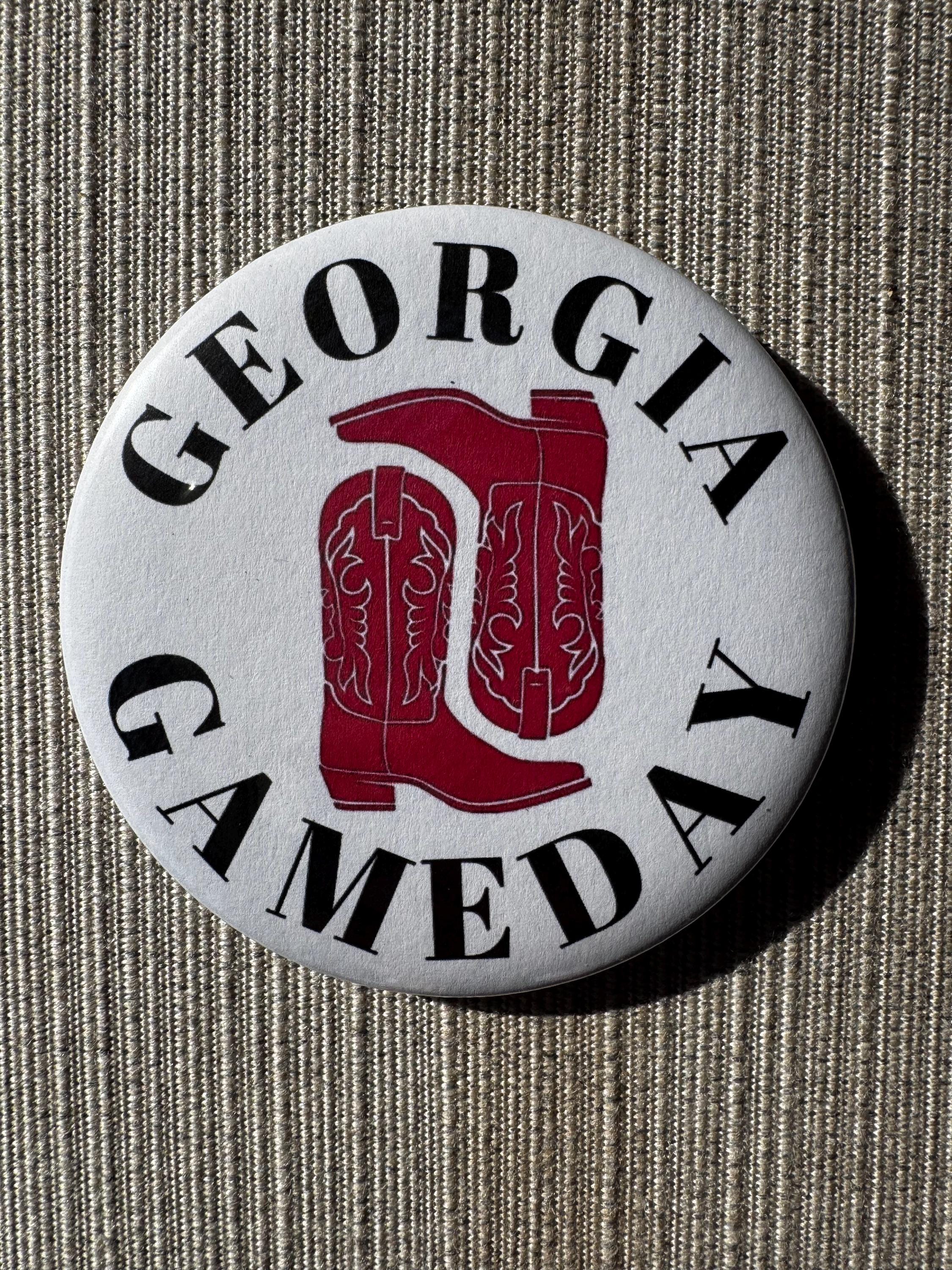University of Georgia Gameday Buttons/pins - Etsy
