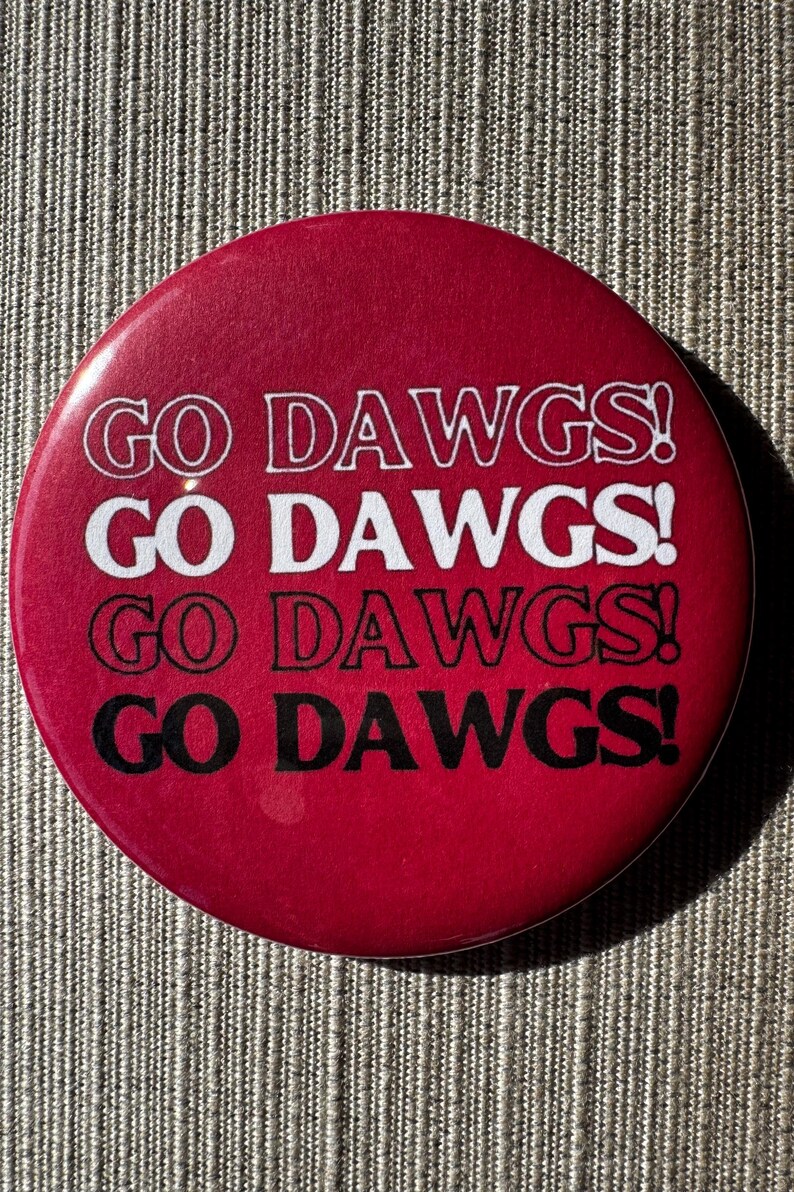 University of Georgia Gameday Buttons/pins - Etsy